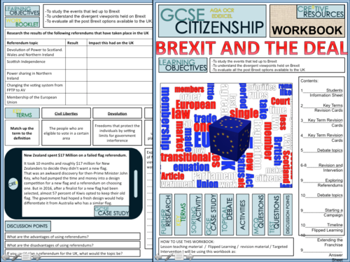 Brexit - GCSE Citizenship | Teaching Resources