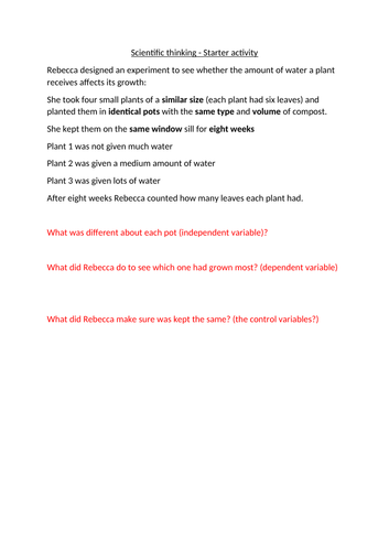 Filtration AQA Activate 1 year 7/8 KS3 Suitable for non specialist ...