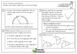 Mastery Maths - Year 5 Reasoning - Geometry and Statistics | Teaching ...