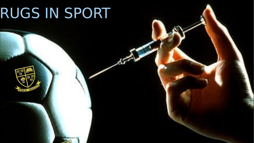 Drugs in Sport. Cambridge National Sports Studies Level 2 ...