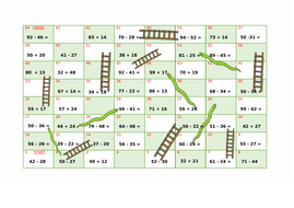 Year 2 Maths: 2-digit Addition and Subtraction up to 100 snakes and ...
