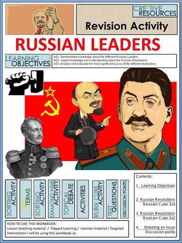 Russian Leaders - GCSE History | Teaching Resources