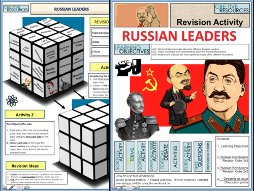 Russian Leaders - GCSE History | Teaching Resources