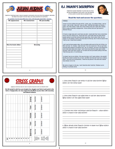 Wonder KS2 Comprehension Activities Booklet! | Teaching Resources