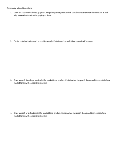 High School Economics Unit 2 - Supply, Demand, and Markets | Teaching ...
