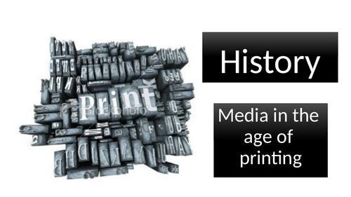 History of printing | Teaching Resources