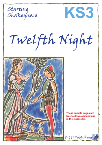 Starting Twelfth Night Scheme of Work Sample Pages | Teaching Resources