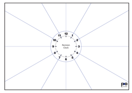 Revision Clock | Teaching Resources