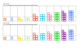 Numicon recognition | Teaching Resources