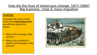 OCR SHP GCSE 9-1 History: How did big business affect the lives of ...