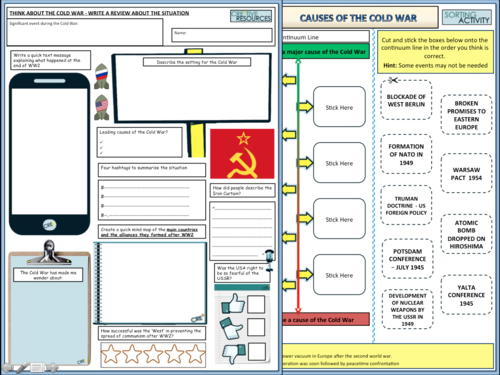 The Cold War Causes - History | Teaching Resources