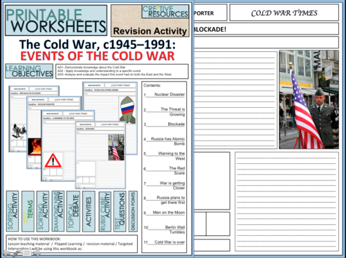 The Cold War - Writing Newspaper Articles | Teaching Resources