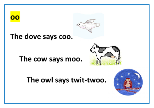 Phonic Reading Cards (5) - long vowels | Teaching Resources