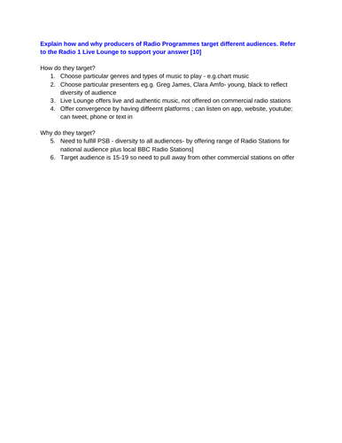 GCSE OCR GCSE Media Studies Radio 1 Live Lounge Case Study | Teaching ... GCSE OCR GCSE Media Studies Radio 1 Live Lounge Case Study | Teaching ...