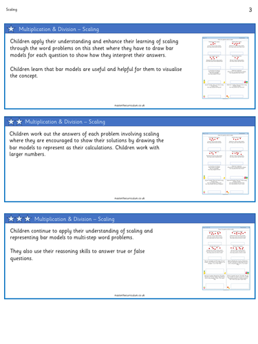 Year 3- Spring- Week 3 -Multiplication & Division Differentiated ...