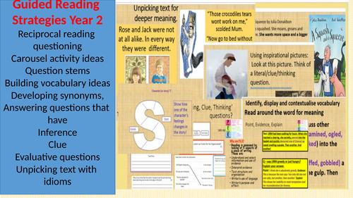 Guided Reading Year 2 Reading Response Activities | Teaching Resources