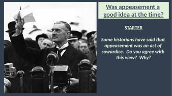 Policy of Appeasement | Teaching Resources