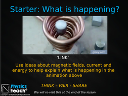 GCSE AQA Physics 4.7 - AC DC Generator by Nteach | Teaching Resources