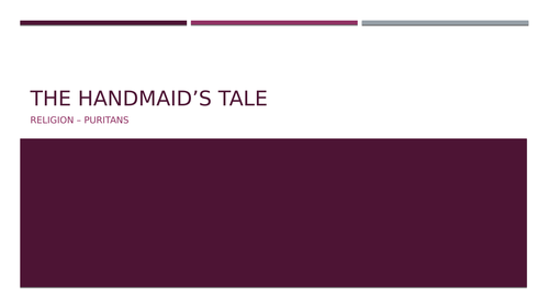 A-Level The Handmaid's Tale full lessons! | Teaching Resources