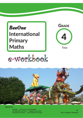 Grade 4 Time, 21 worksheets from BeeOne Books | Teaching Resources