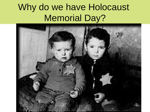 Holocaust Memorial Day | Teaching Resources