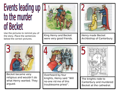 The Murder of Thomas Becket: Who was to blame? | Teaching Resources