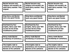 The Murder of Thomas Becket: Who was to blame? | Teaching Resources
