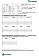 Regular ir Verb Worksheet | Teaching Resources