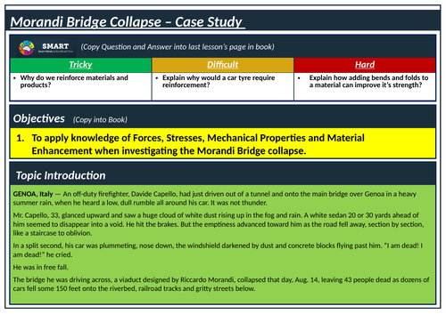 Genoa Bridge Case Study | Teaching Resources