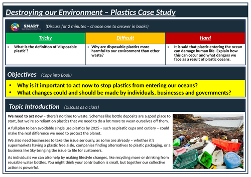 Plastic Oceans | Teaching Resources