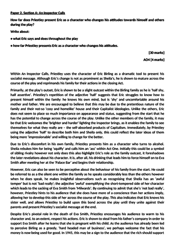 Grade 9 example essay bundle! | Teaching Resources