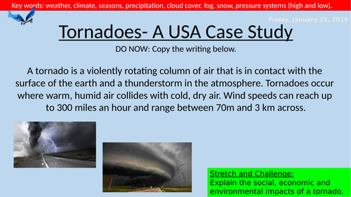 Tornadoes- Geography Lesson- Joplin, Missouri case study | Teaching Resources