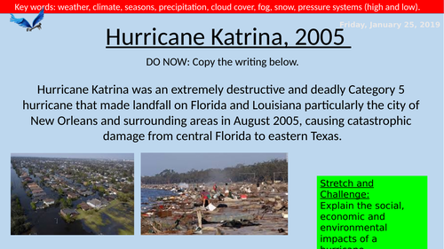 Geography Lesson- Hurricane formation and Hurricane Katrina | Teaching ...