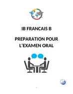IB French B Oral/Speaking Exam 2018 Handbook | Teaching Resources
