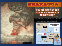 THE DISAPPEARING ISLAND OF KRAKATOA - AUGUST 1883 ERUPTION | Teaching ...