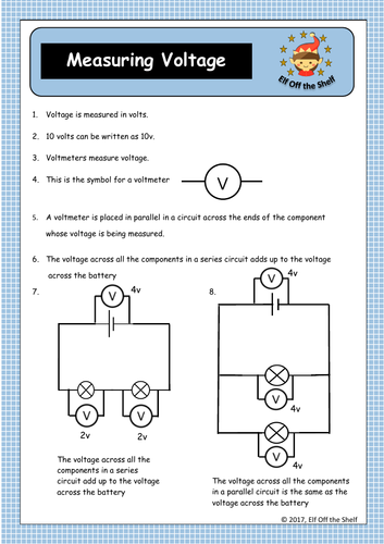 Current Electricity - Voltage in Series and Parallel Circuits KS3 ...