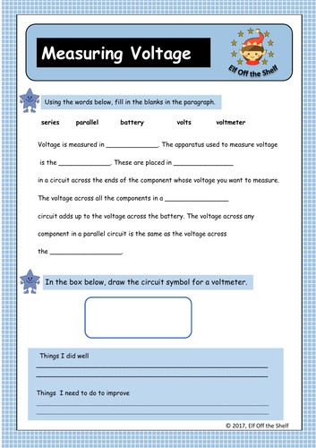 Current Electricity - Voltage in Series and Parallel Circuits KS3 ...