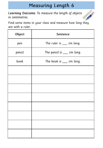 Length and Height - Year 1 - 28 Worksheets - White Rose Maths ...