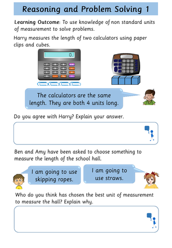 Length and Height - Year 1 - 28 Worksheets - White Rose Maths ...