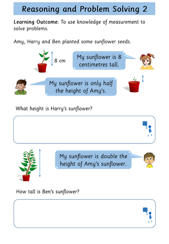 Length and Height - Year 1 - 28 Worksheets - White Rose Maths ...