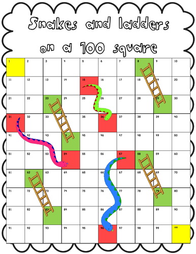 Snakes and Ladders - Tricky words or normal | Teaching Resources