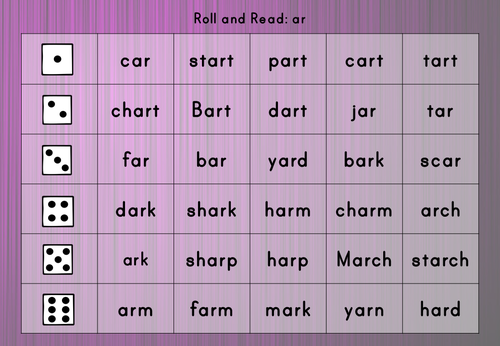 RWI Set 2 sound and CVCC Roll and read game board | Teaching Resources