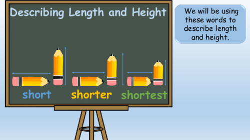 Length and Height - Year 1 - White Rose | Teaching Resources