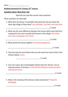 The Boy with the Bronze Axe Whole Class Reading and Skara Brae ...