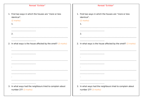 Reading Comprehension (Intervention) - Year 4 | Teaching Resources