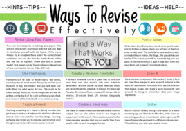 Ways To Revise Effectively - Revision Help by creativesquirrel ...