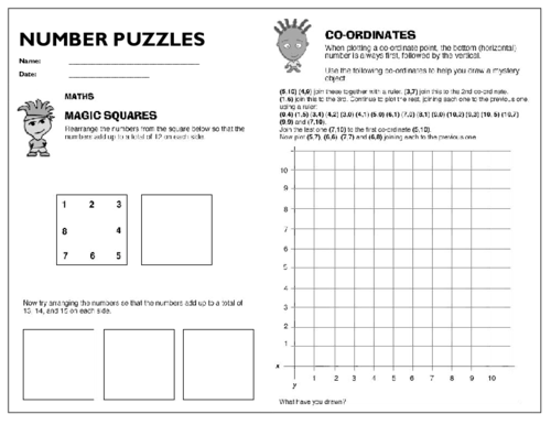 Year 4 Number Puzzles | Teaching Resources