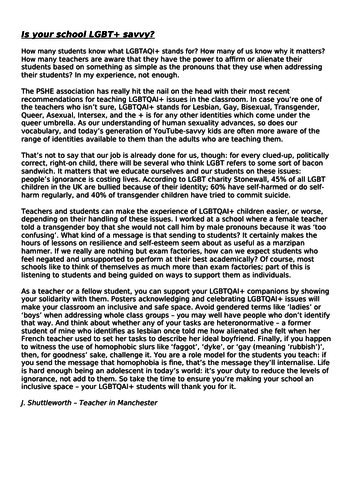 Relationships and Sex Education KS4 PSHE | Teaching Resources