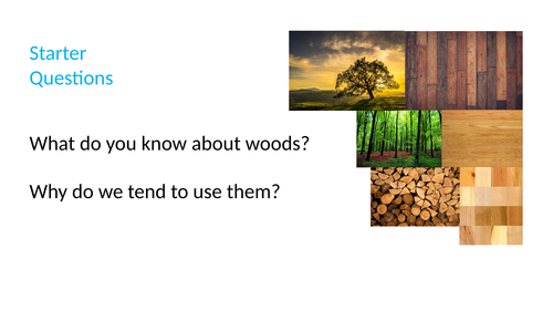 GCSE - Woods | Teaching Resources