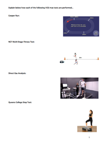 A-Level PE (OCR): Exercise Physiology Workbook | Teaching Resources